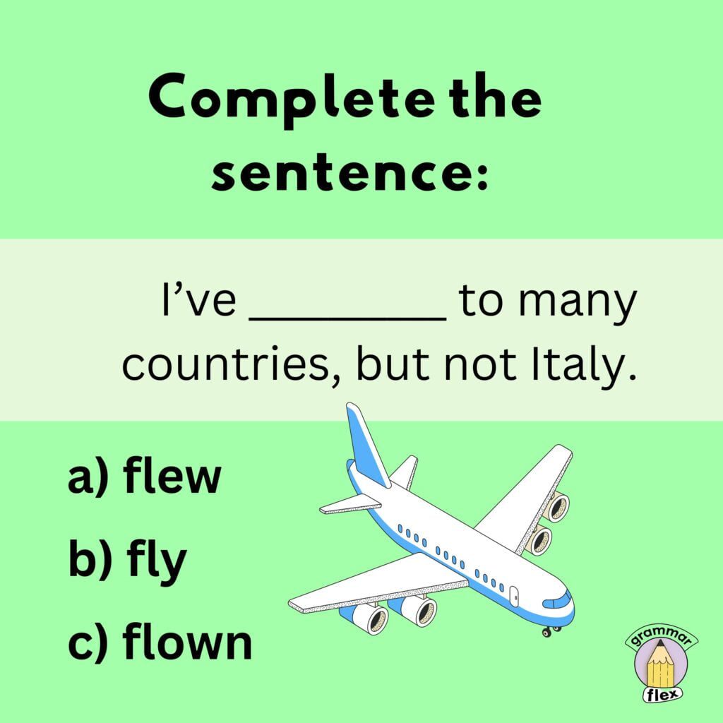 Whatโs the Past Tense of Fly? Flew or Flown? โ Grammarflex Whatโs the Past Tense of Fly? Flew or Flown? โ Grammarflex